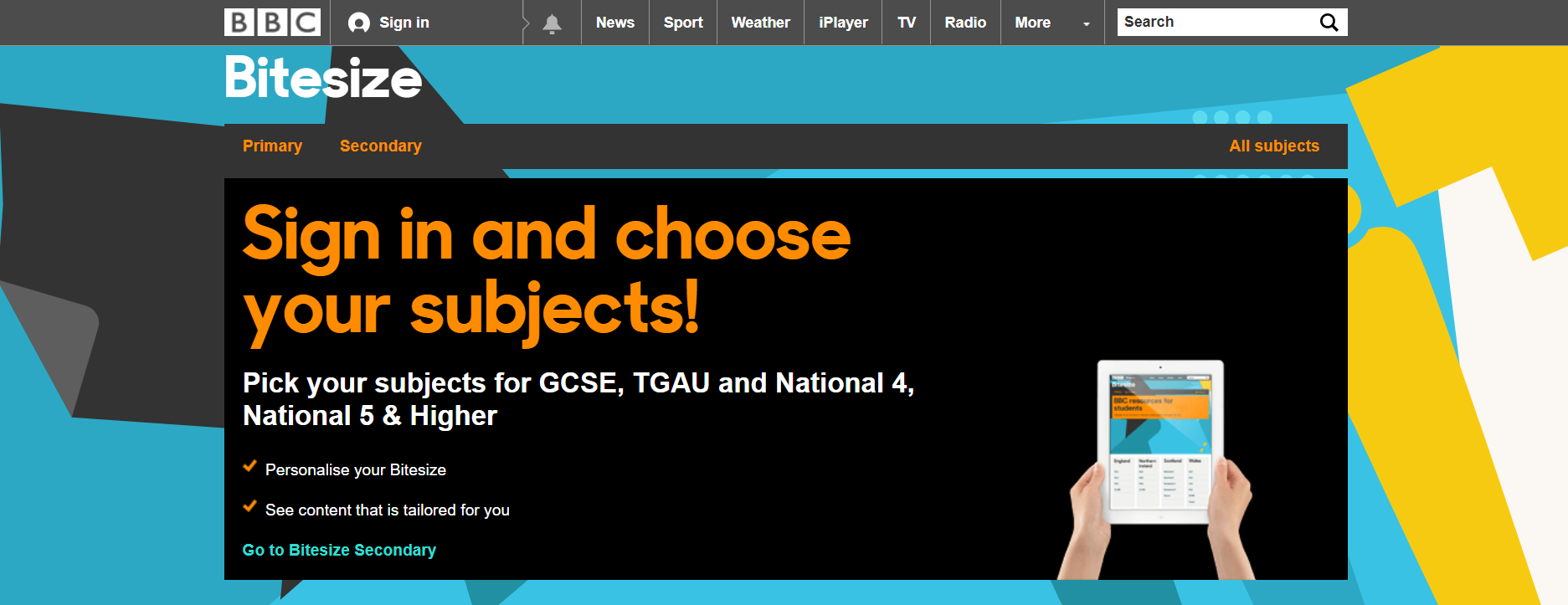 Bbc About The Bbc Bitesize And Gcse Results Riset